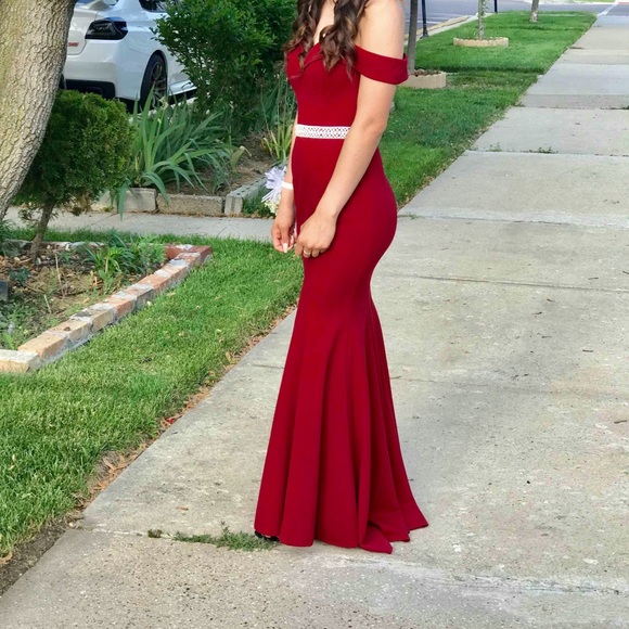 Cinderella | Dresses | Maroon Prom Dress | Poshmark